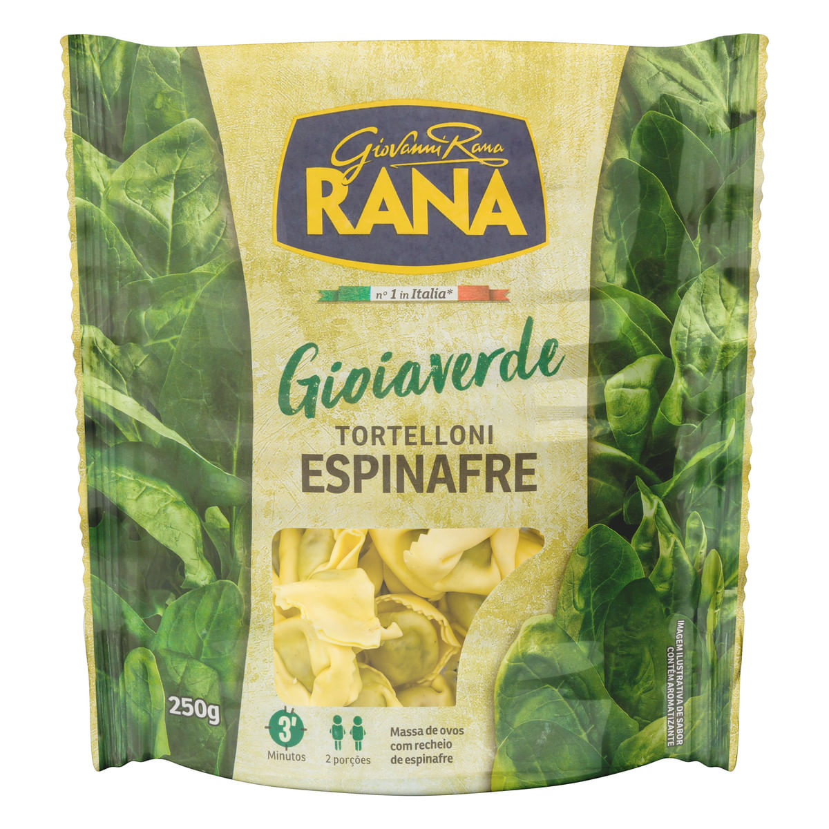 Tortelloni Espinafre Rana Gioiaverde Sachê 250g Sams Club