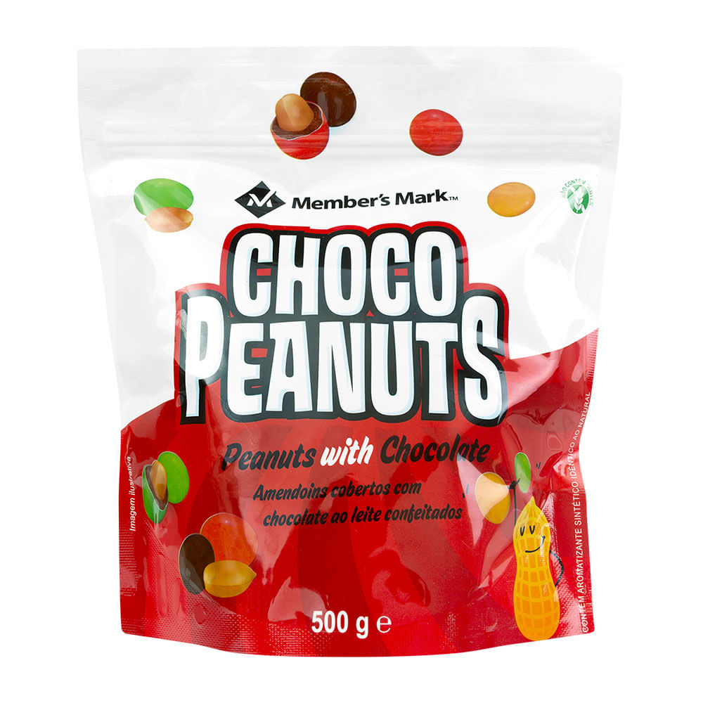 Choco Peanuts Pacote 500g - Sam's Club