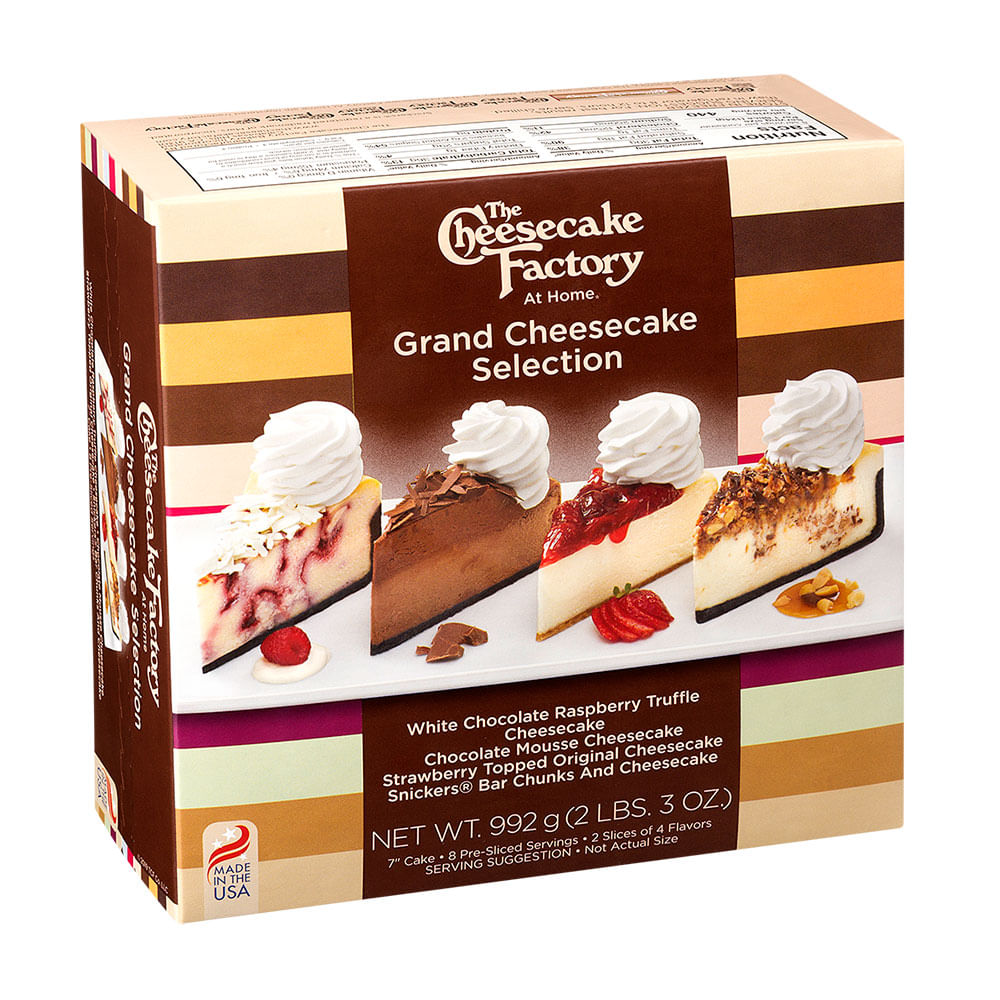 Grand Cheesecake Selection The Cheesecake Factory Caixa 992g - Sam's Club