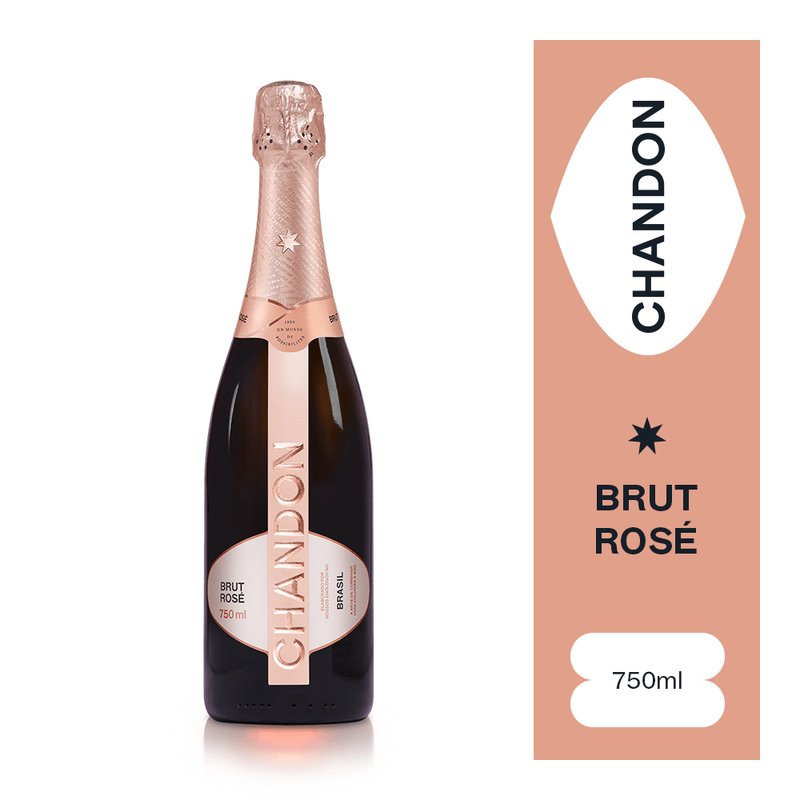 Espumante Rosé Brut Brasileiro Brut Chardonnay Pinot Noir Riesling Itálico Chandon 750ml - Sam's ...