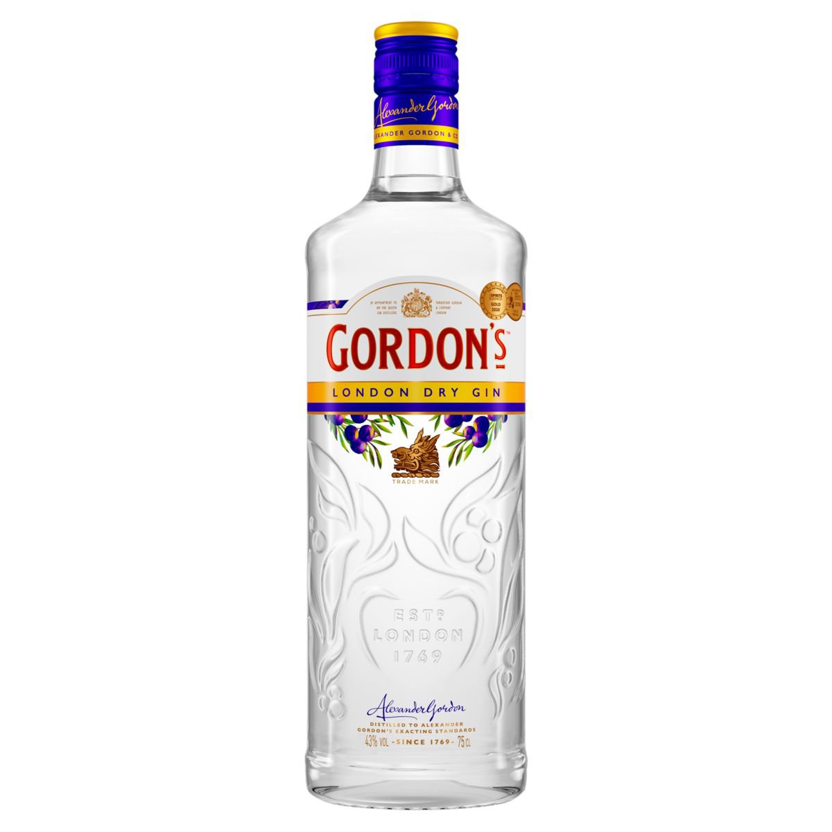 Gin London Dry Gordon's 750ml - Sam's Club
